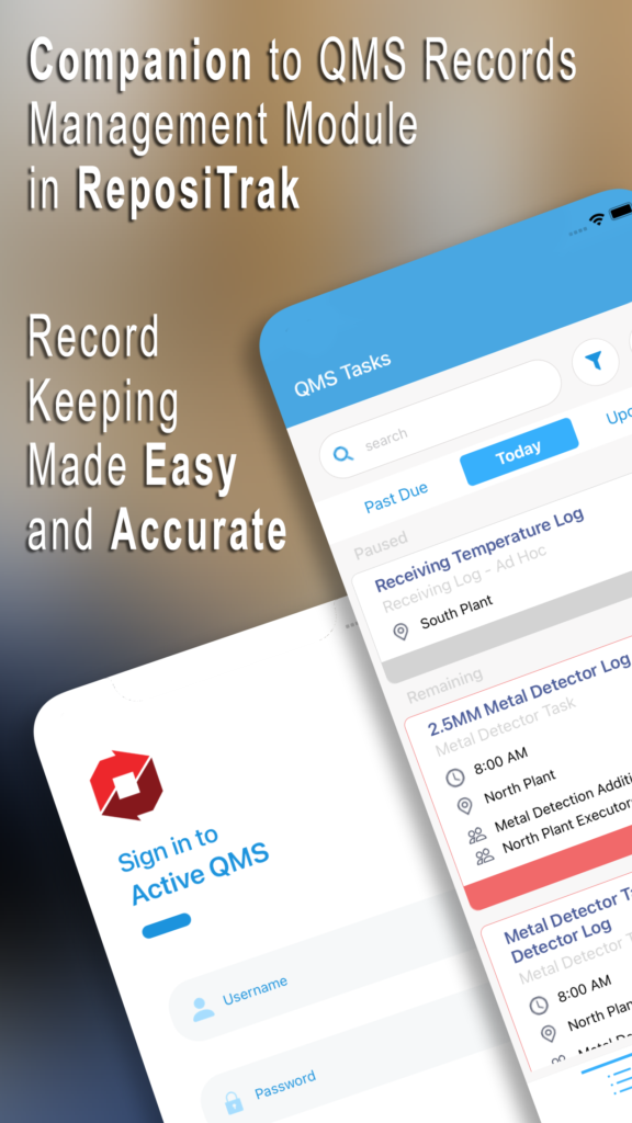 Automate Quality Management Systems (QMS) – ReposiTrak